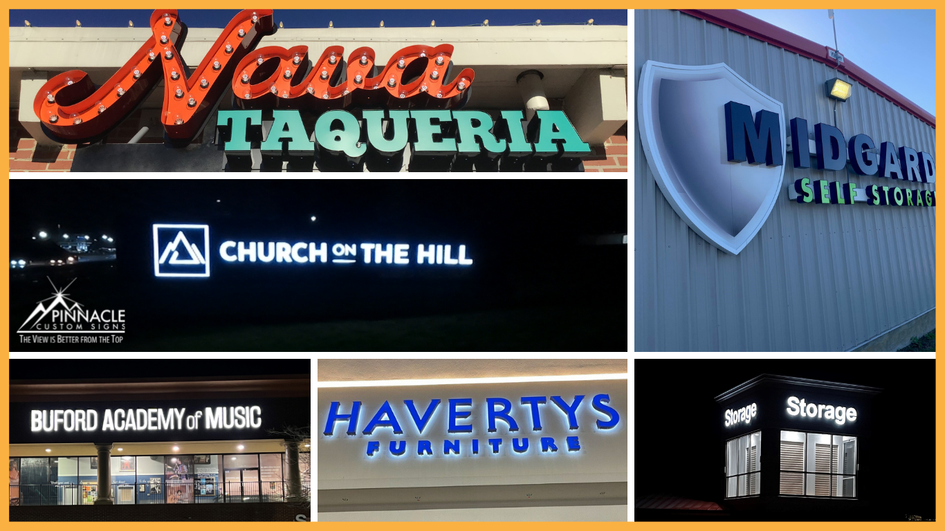 Channel Letter Signs Explained by Pinnacle Custom Signs