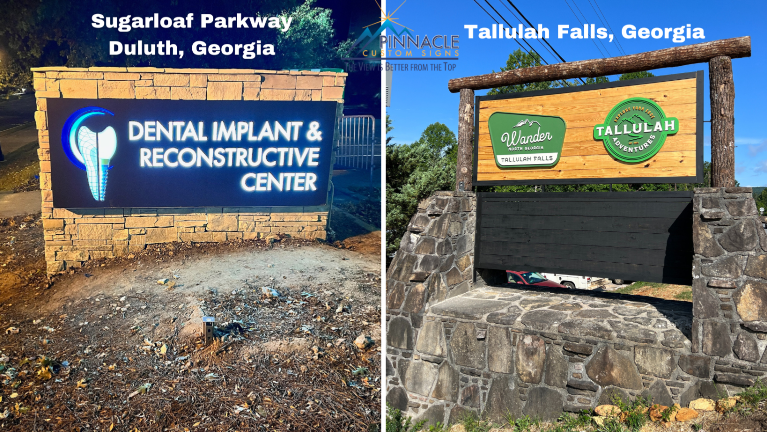 Monument Signs vs Pylon Signs: Know Their Differences