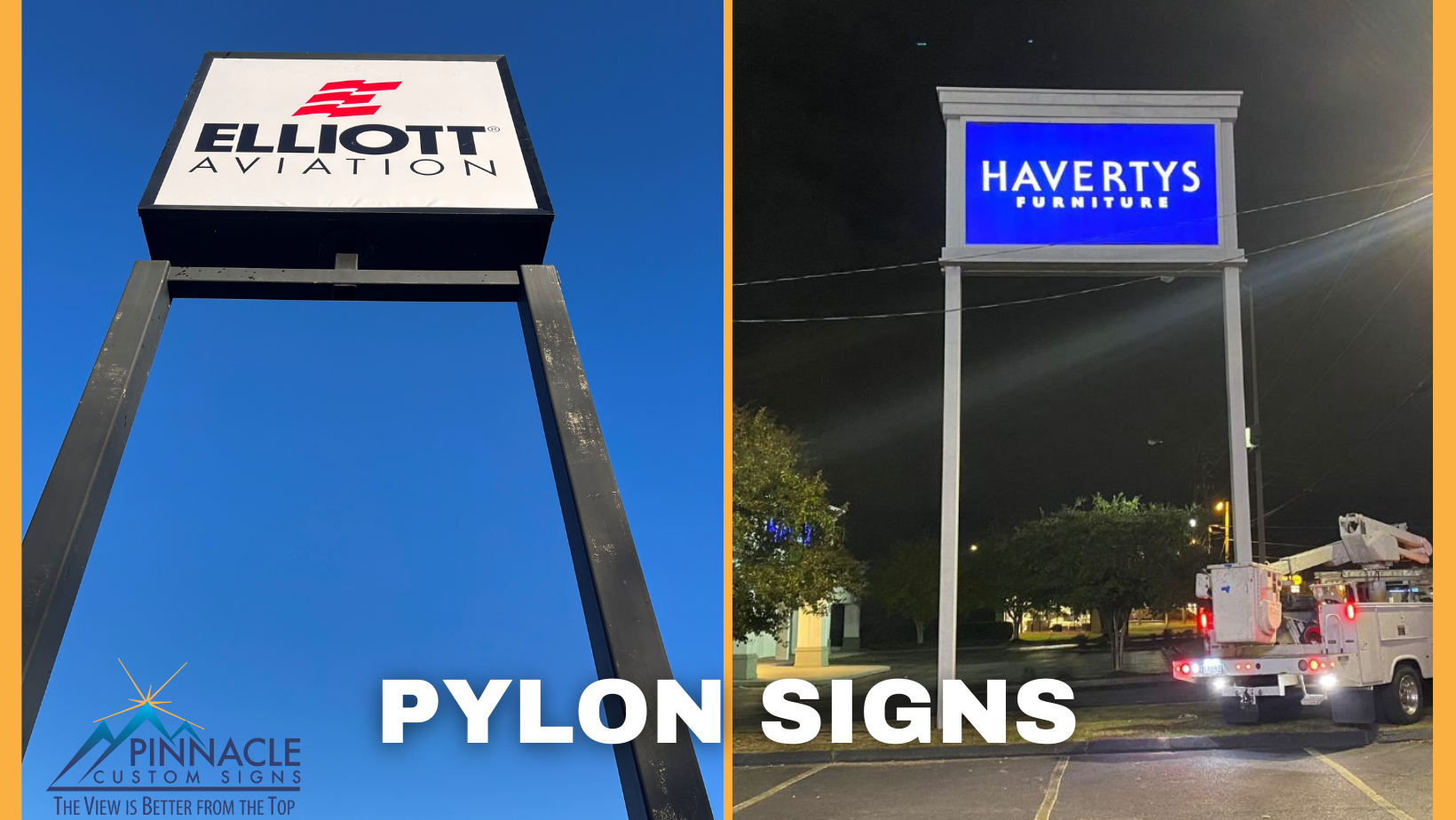 Monument Signs vs Pylon Signs: Know Their Differences