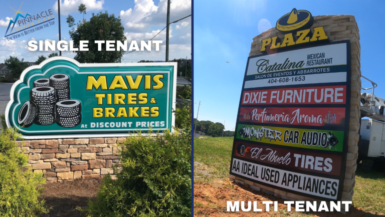 Monument Signs vs Pylon Signs: Know Their Differences